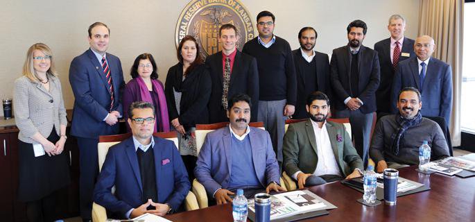 Omaha Branch hosts leadership delegation from Pakistan - Federal ...